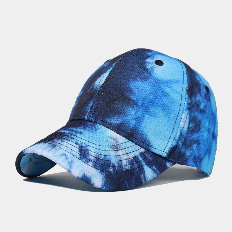 Wild Graffiti Tie-Dye Baseball Cap - Unisex Sun Hats – HeadSpace Swag
